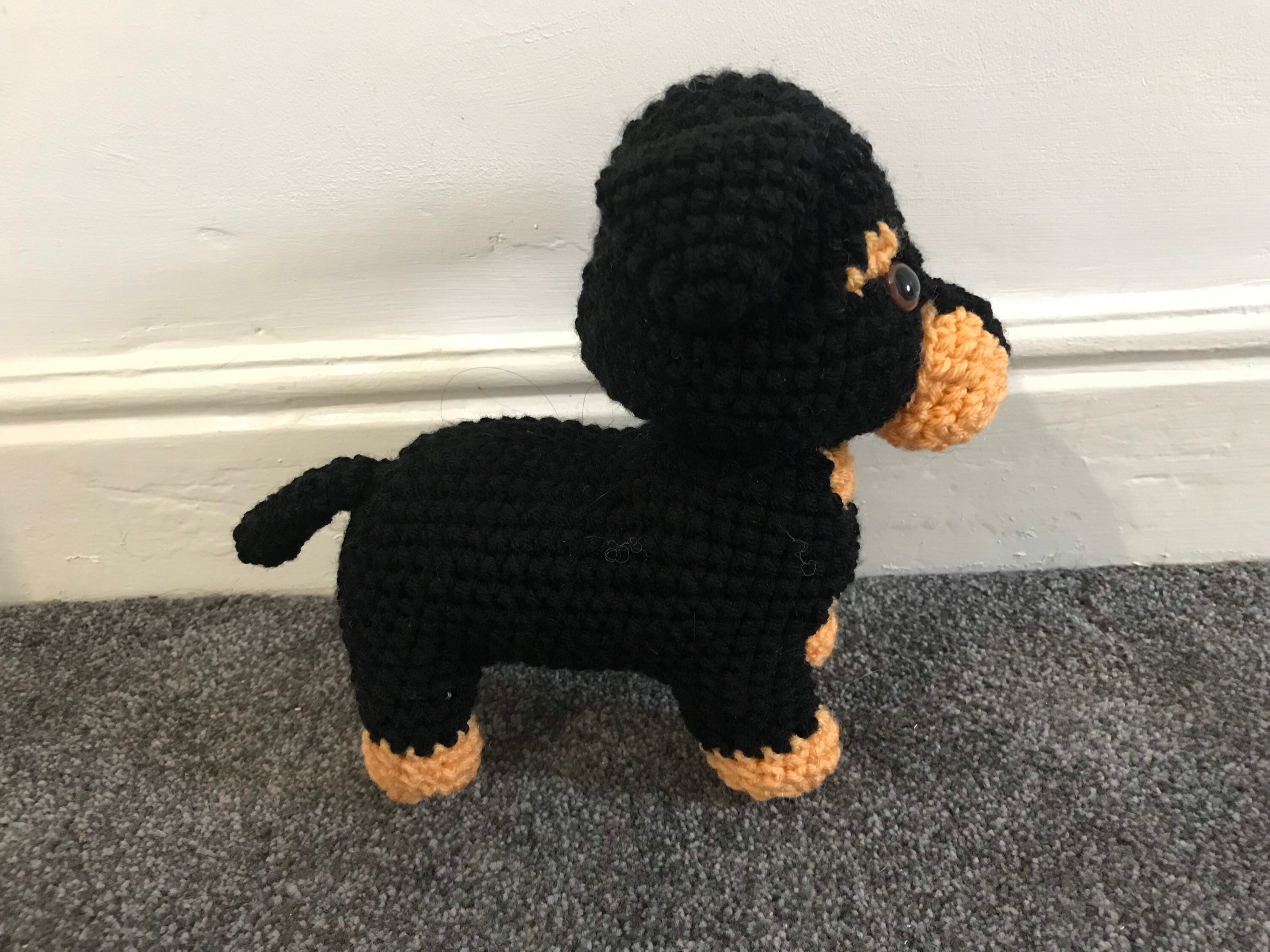 Roscoe the Rottie Handmade Rottweiler Teddy - Etsy