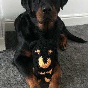 Roscoe the Rottie Handmade Rottweiler Teddy - Etsy