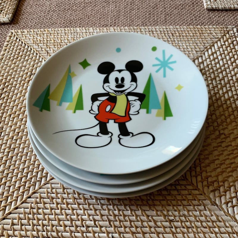 Minnie Mouse Plate Set - Etsy