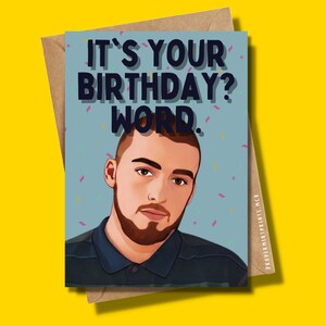 Euphoria Birthday Card | Fez Fezco Birthday Card | Euphoria Greeting ...