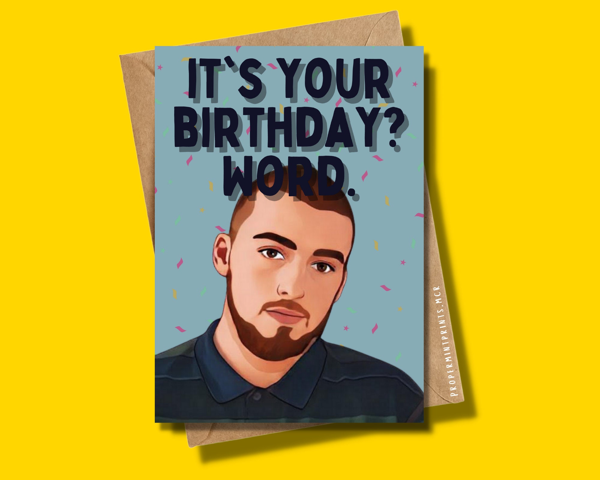 Euphoria Birthday Card Fez Fezco Birthday Card Euphoria - Etsy UK