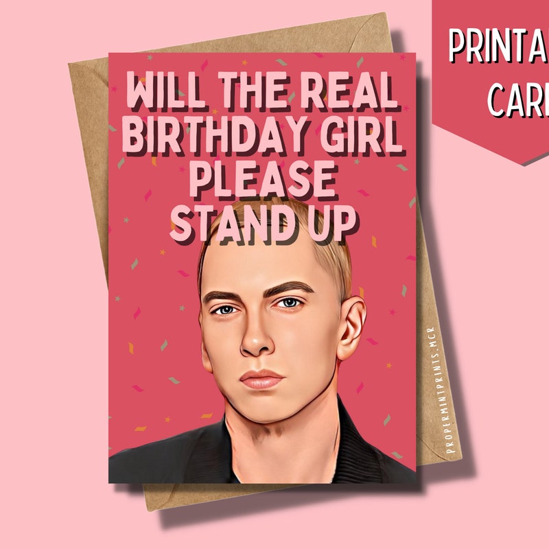 Eminem Birthday Theme - Etsy UK