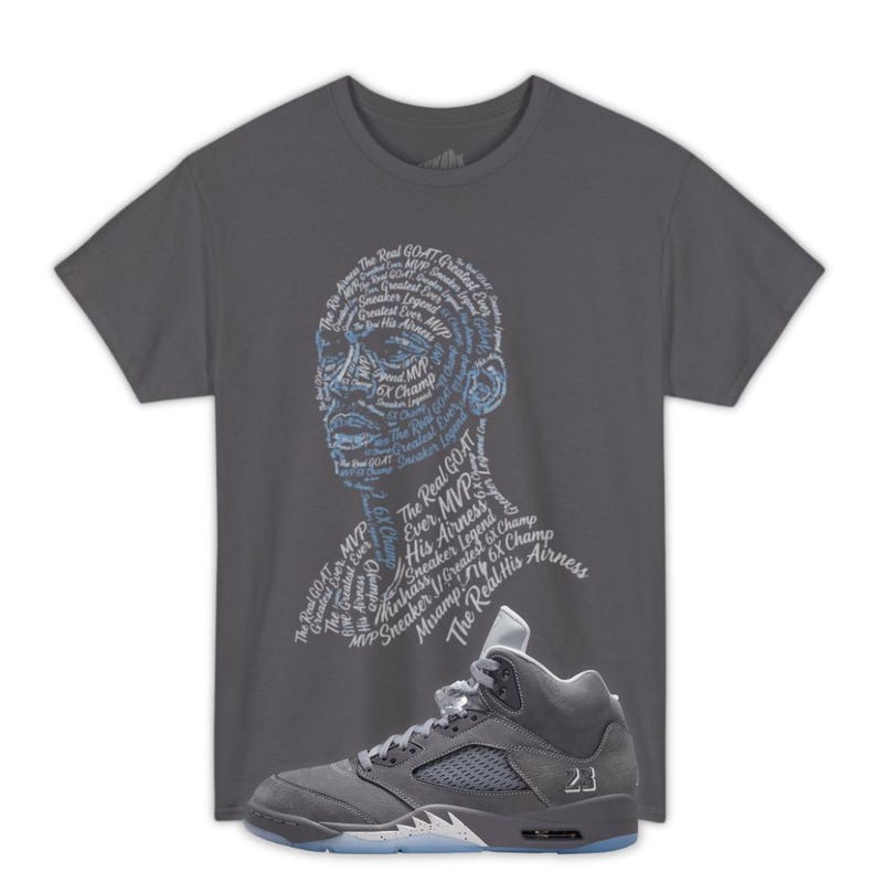 Jordan Wolf Grey Clothing - Etsy