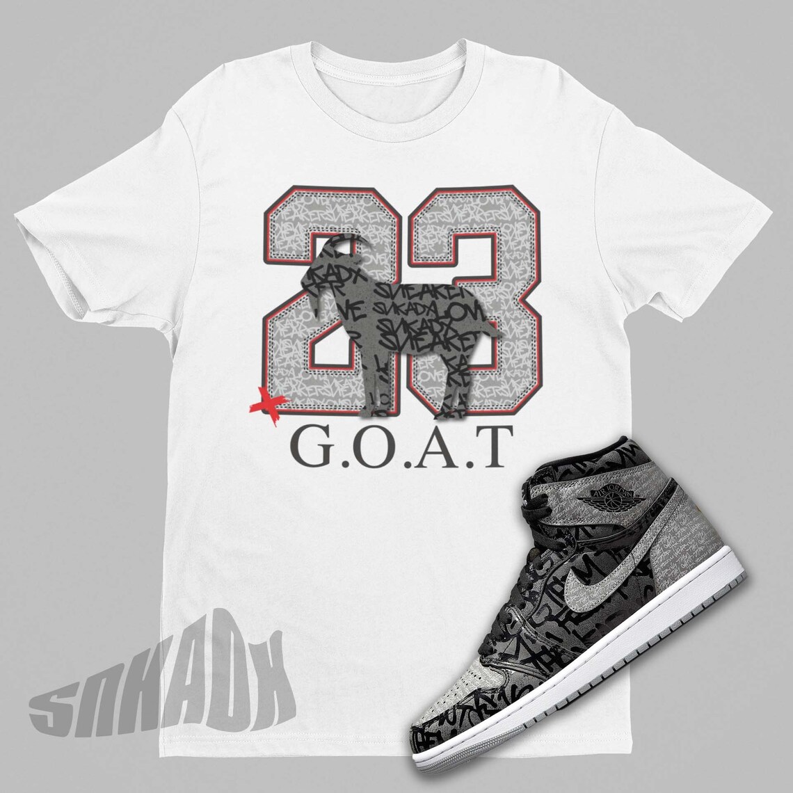 23 GOAT Shirt Match Air Jordan 1 Rebellionaire - Retro 1 Shirt - Goat ...