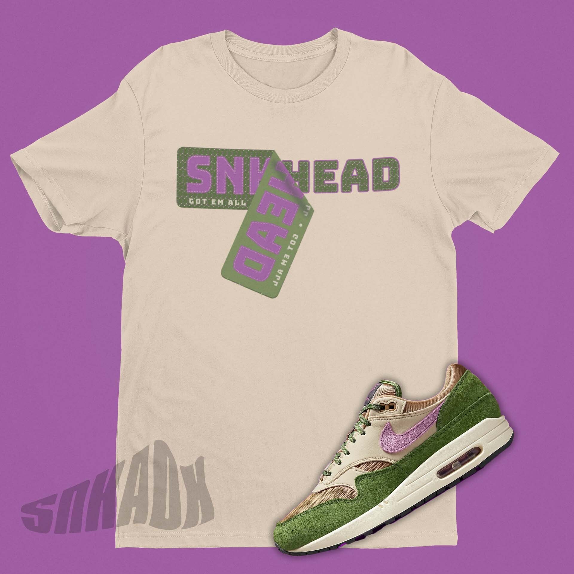 Sneaker Sticker Shirt to Match Air Max 1 Treeline Retro Air - Etsy