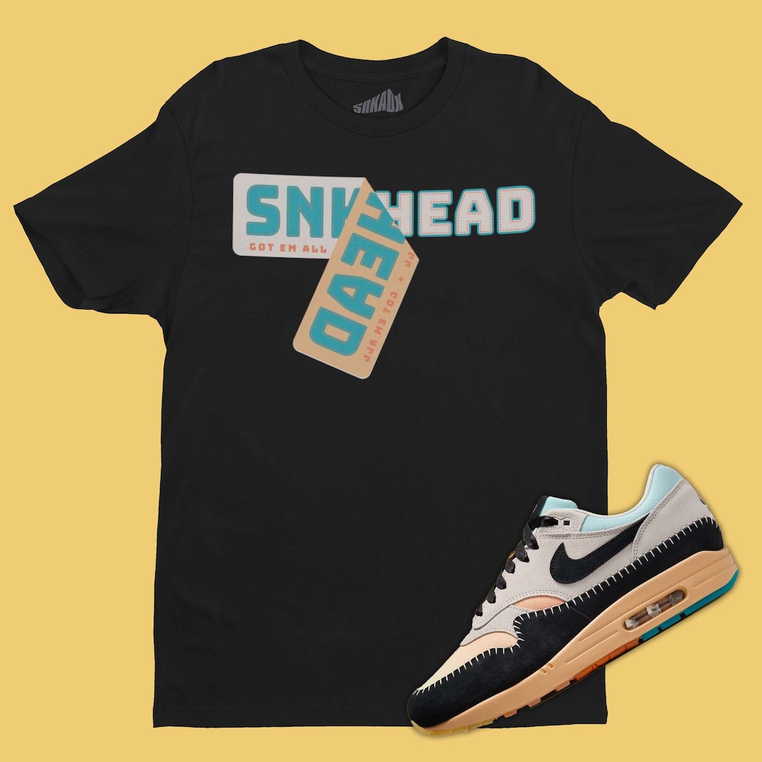 Sneakerhead Sticker T-shirt Matching Air Max 1 '87 N7 - Etsy