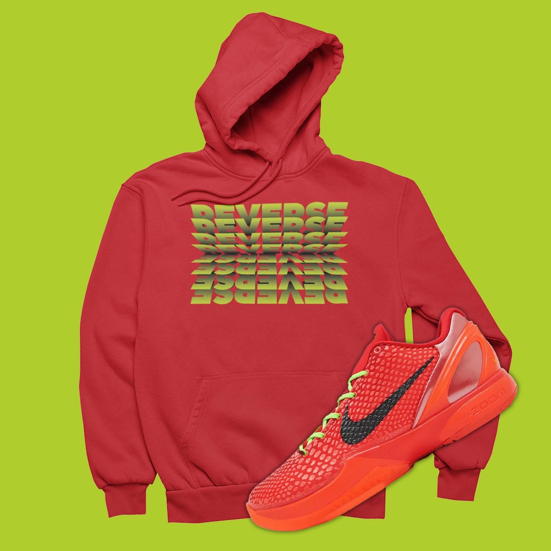 Reverse Stack Unisex Basketball Hoodie to Match Kobe 6 Protro Reverse ...