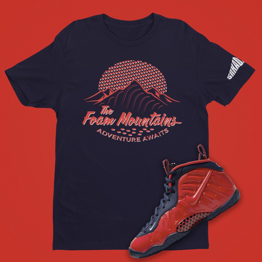 Nike Air Foamposite Pro USA Foam Mountains Unisex T-shirt, Foamposite ...