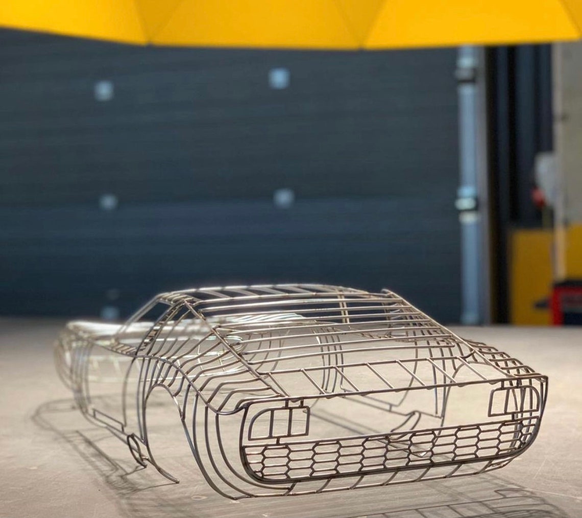 Wire Sculpture Model Car 1966 Lamborghini Miura Handmade Model | Etsy