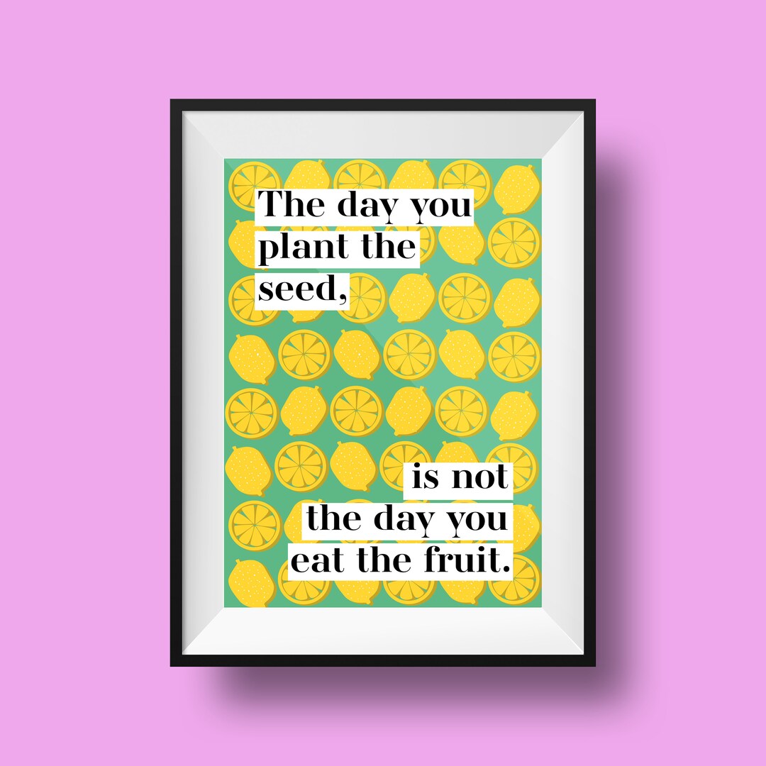 The Seed Poster | Digital Download Print - Etsy