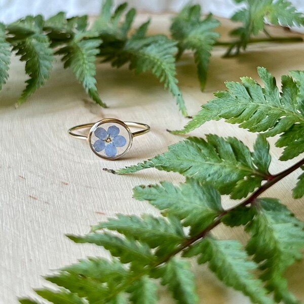 Forget Me Not Ring - Etsy