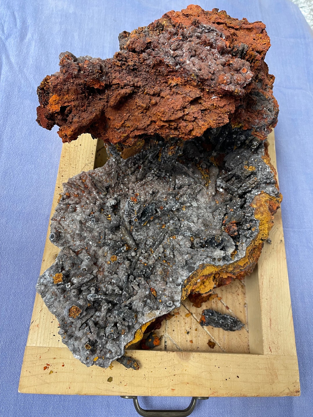 Raw Geothite With Amazing Cavern Look spain 13long 9wide 8tall - Etsy