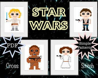 Chewbacca Cross Stitch - Etsy