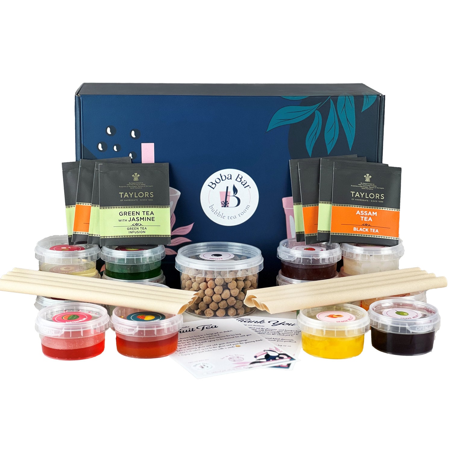 DIY Fruit Bubble Tea Kit Gift Box Serves 8 Different Flavours Enjoy ...