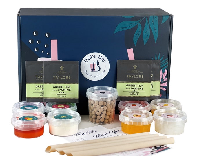 Bubble Tea Home DIY Kit by Bubble Box fruit Tea Set - Etsy