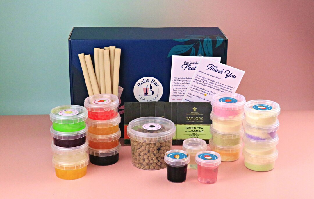 Premium Bubble Milk Tea Kit DIY - Etsy