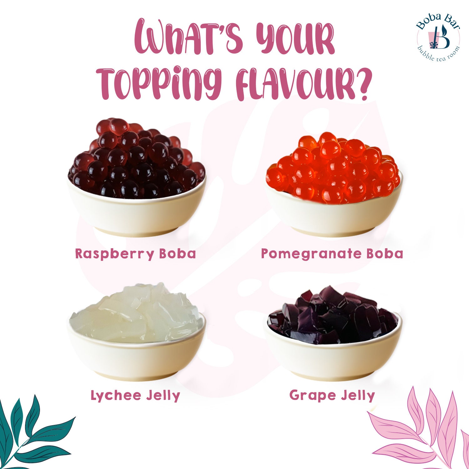 DIY Fruit Bubble Tea Kit Gift Box Serves 4 Different Flavours Enjoy ...