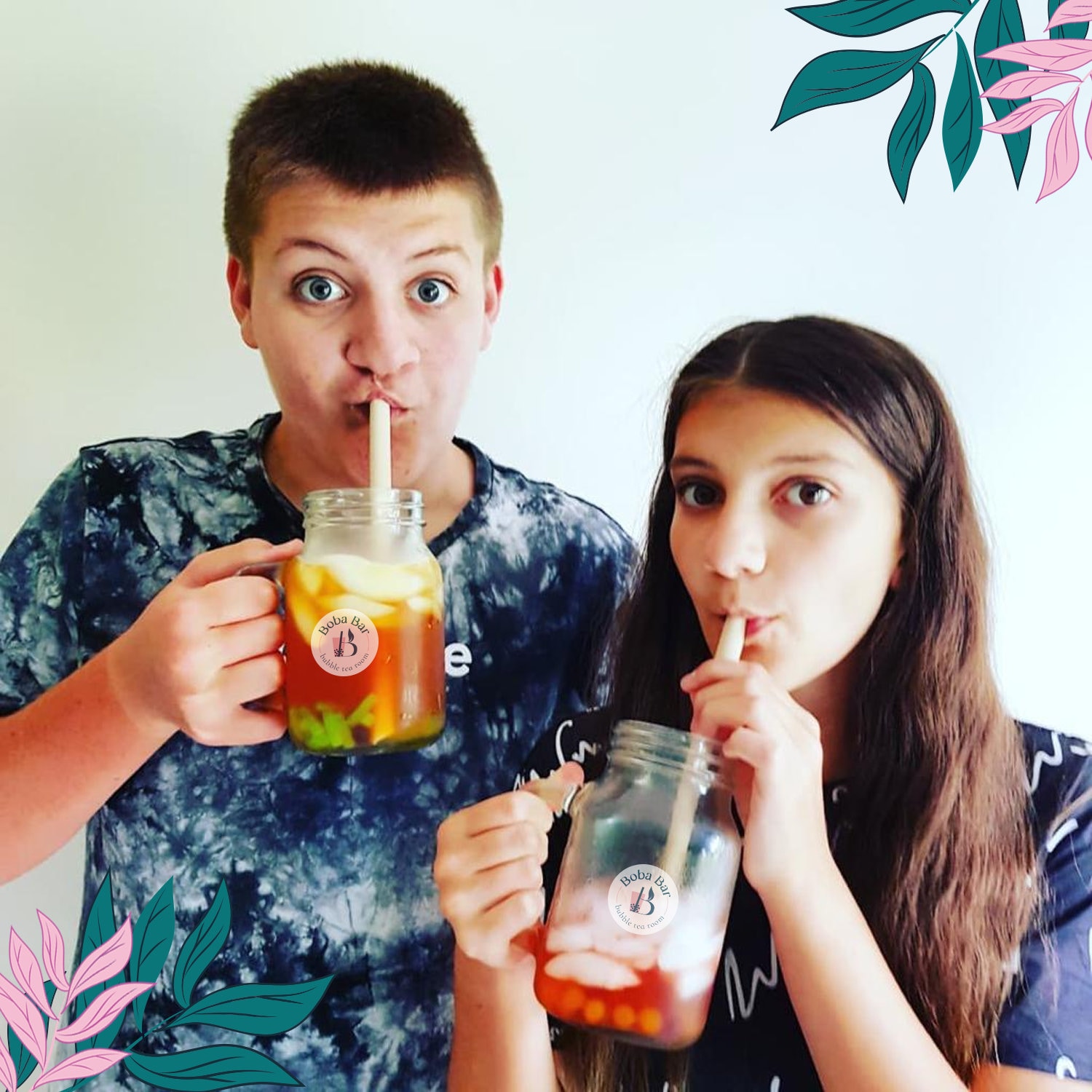 Premium Popping Bobas & Yummy Jelly Pots (box of 4 Pots) - Choose Your ...