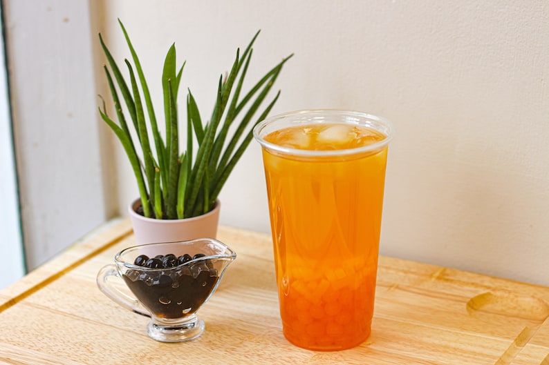 Premium DIY Fruit Bubble Tea Kit With 8 Different Flavours of Fruit ...