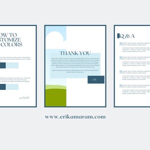 Ebook Workbook CANVA TEMPLATE | 28 Pages PDF Template - Etsy