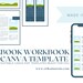 Ebook Workbook CANVA TEMPLATE | 28 Pages PDF Template - Etsy