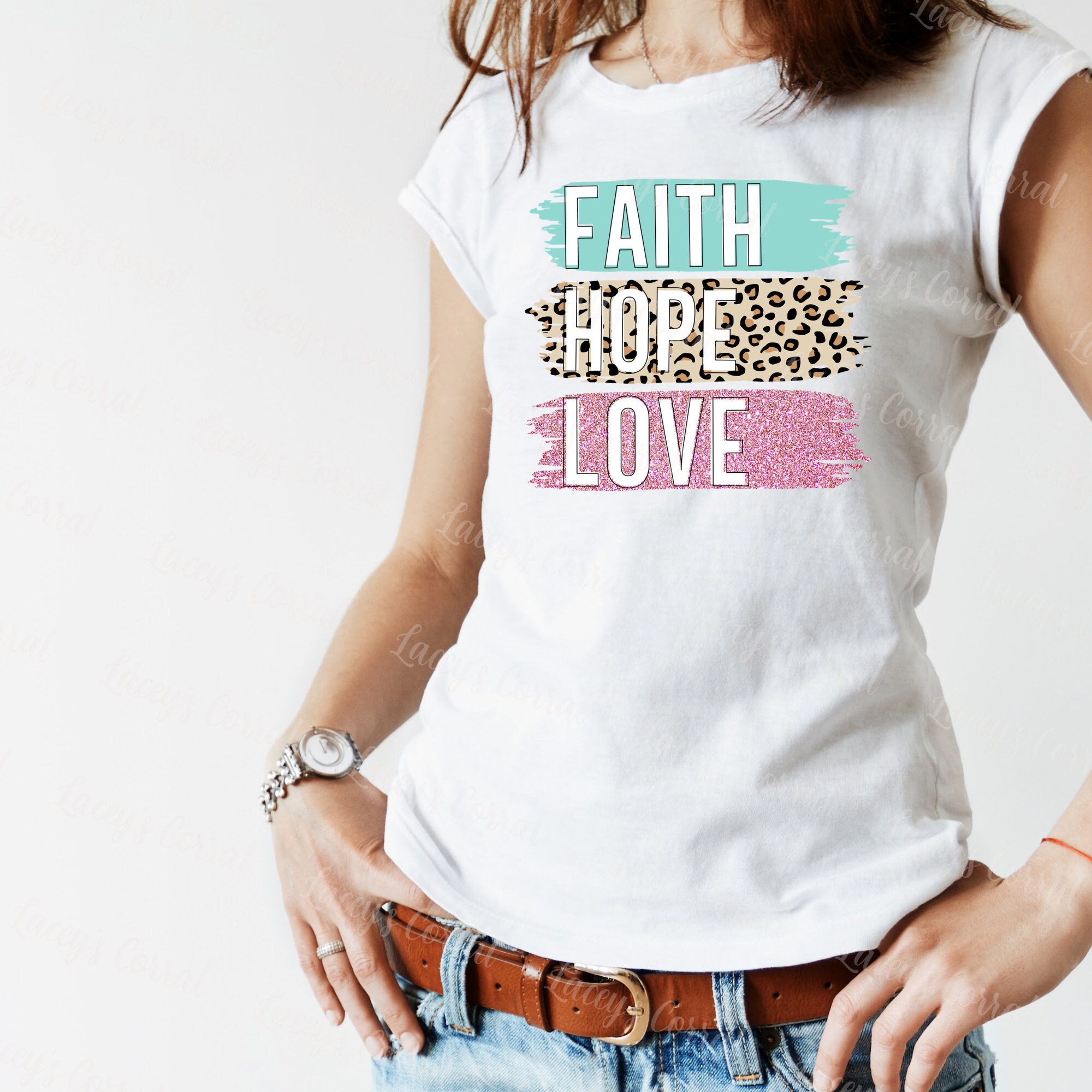 Faith Hope Love, Faith Based Worship Shirt, Scripture Shirt, Faith Over ...