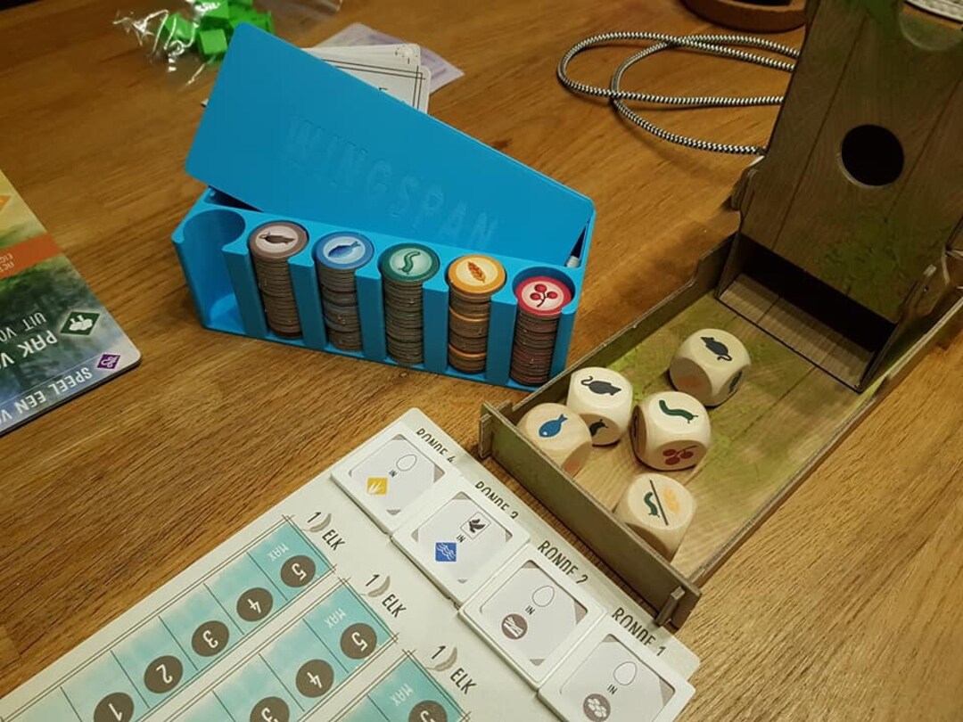 Wingspan Storage Box for Food Tokens Etc. - Etsy