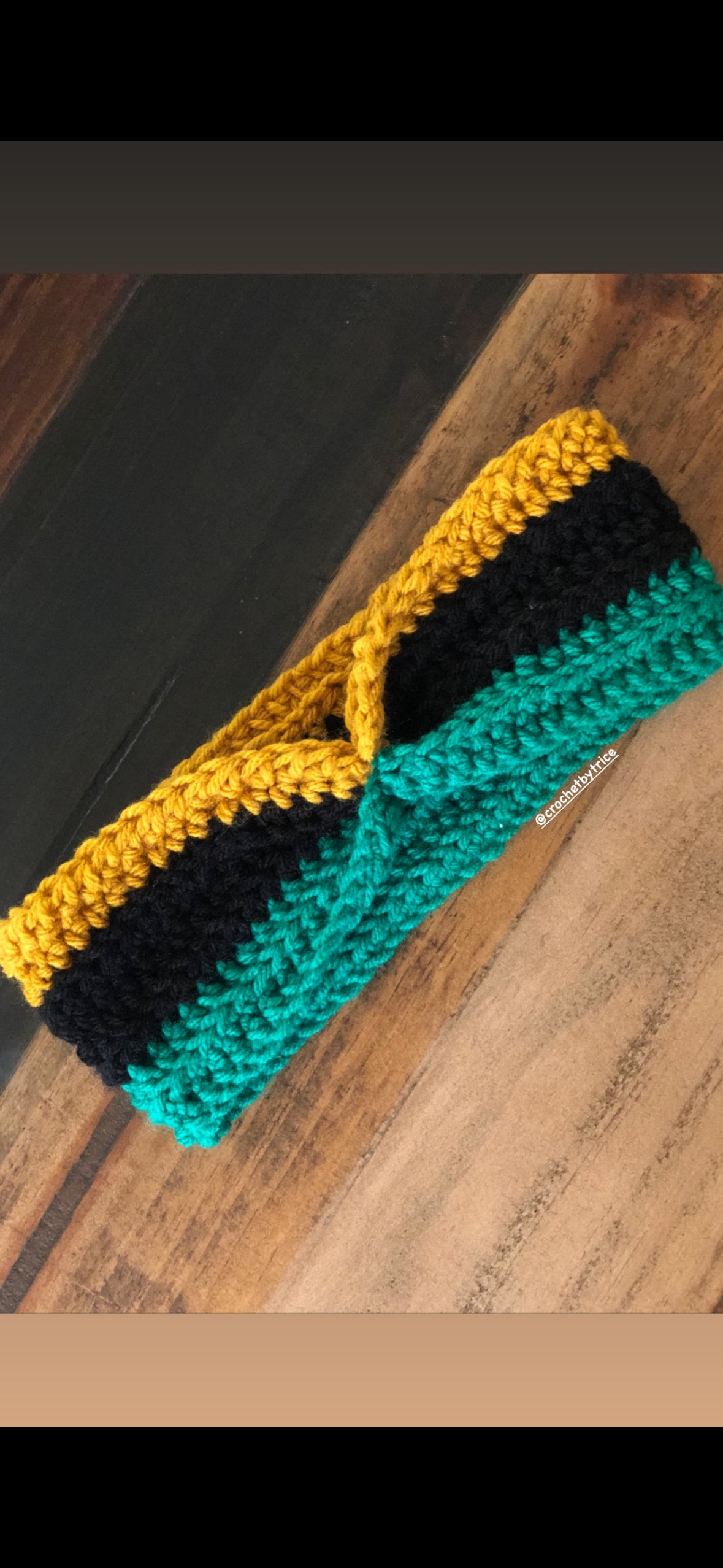 Handmade Rasta Crochet Headband | Customized Reggae Hairband ...