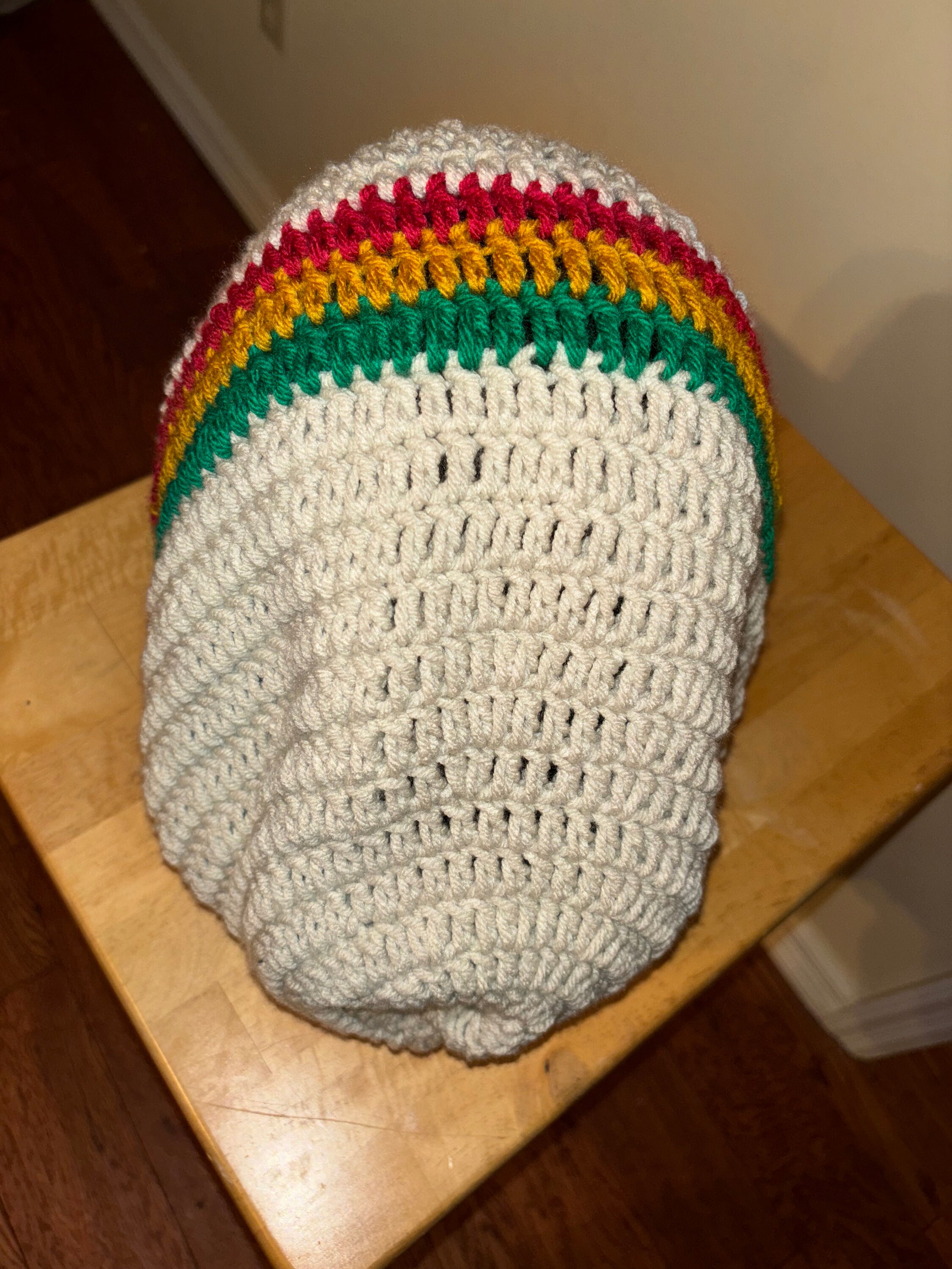 Authentic Rasta Tams Handmade Reggae Tam Hat, Jamaican Rastafarian Cap ...