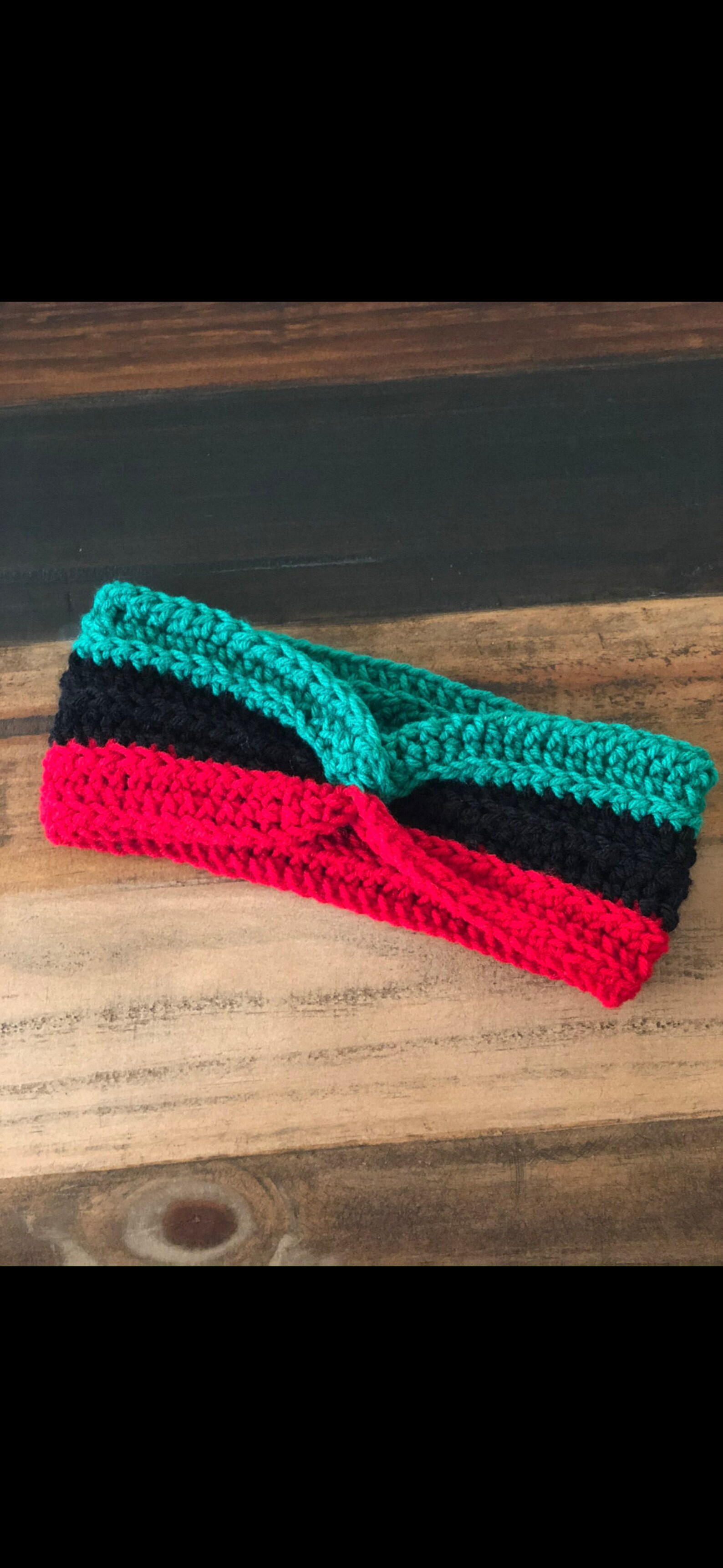 Handmade Rasta Crochet Headband | Customized Reggae Hairband ...