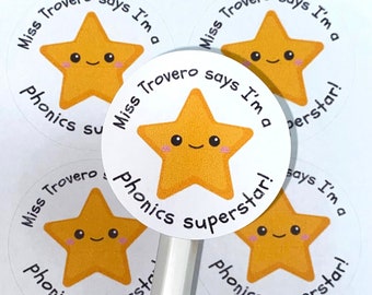 Phonics Stickers - Etsy UK