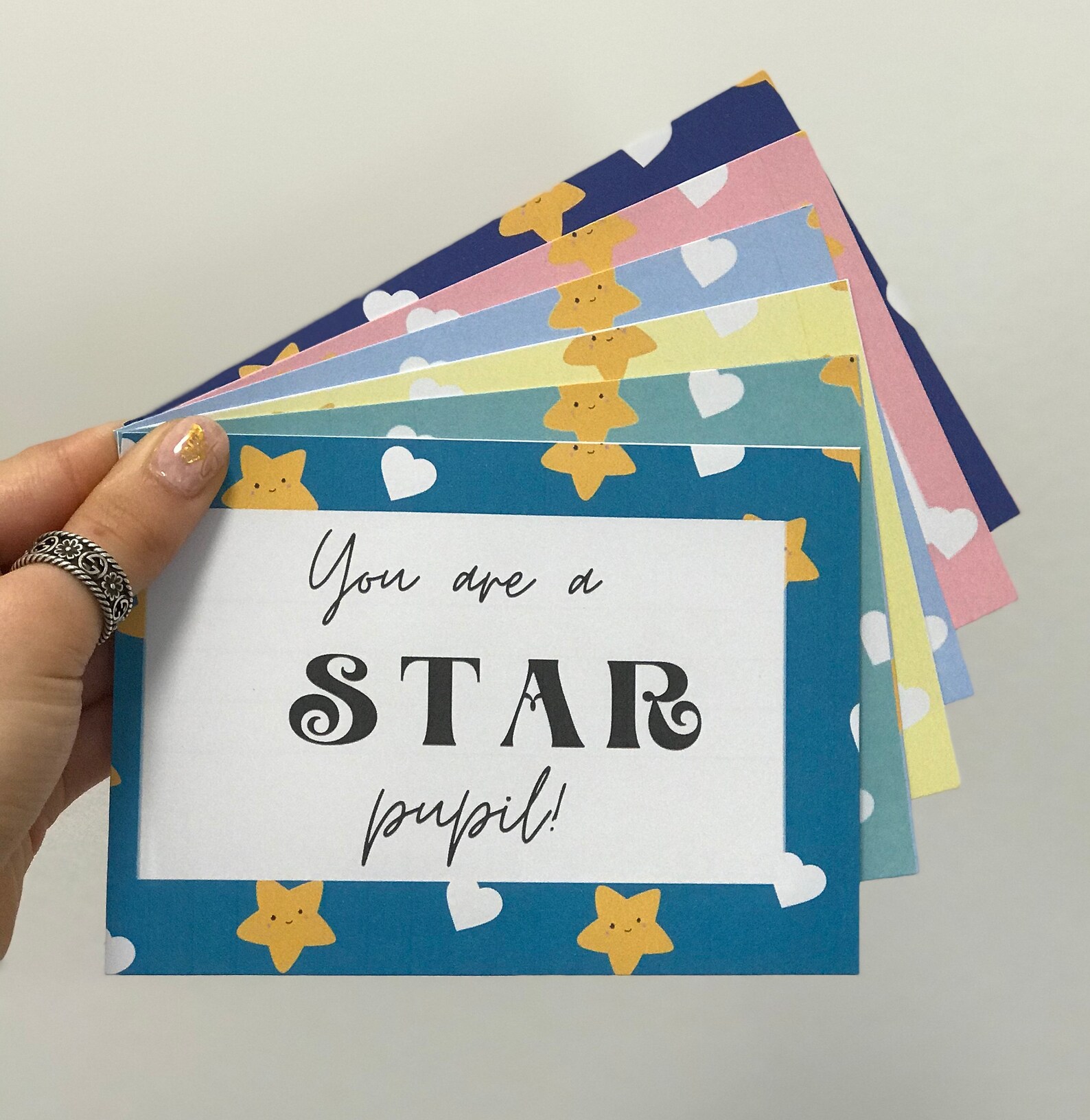 Praise Cards // Reward Cards // Primary Teacher Personalised - Etsy
