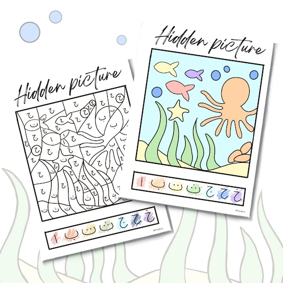 Digital Download Arabic Alphabet Hidden Picture Colouring | Etsy