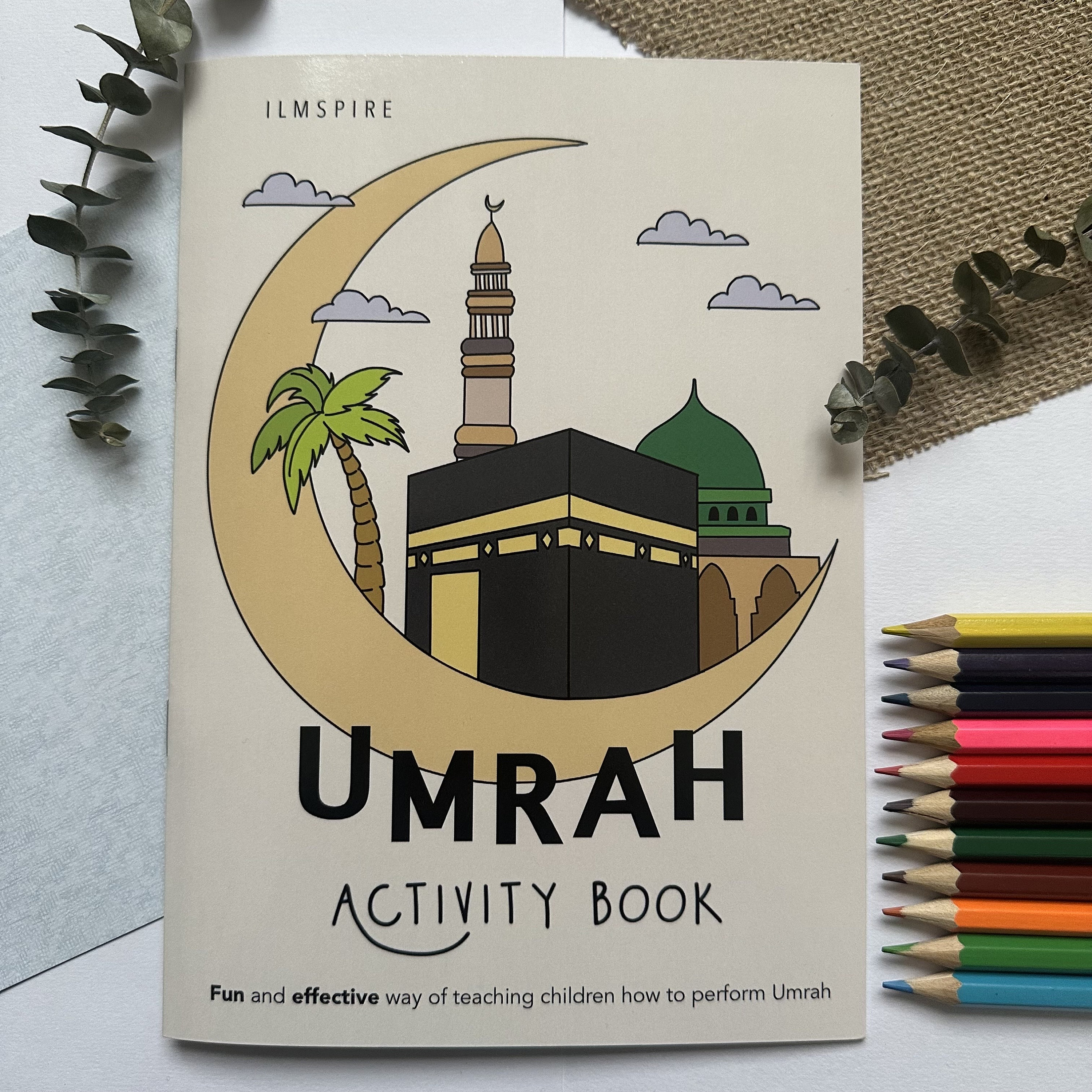 Umrah Activity Book for Children Travelling to Makkah Madinah -holiday ...