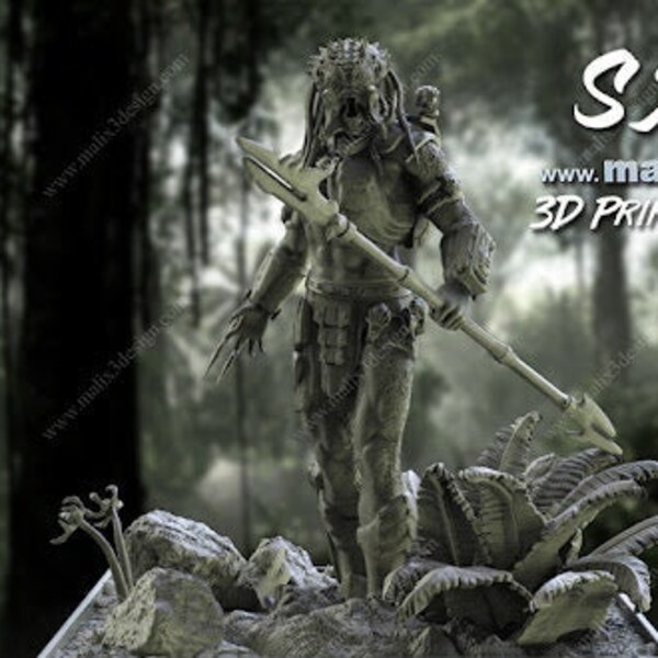 3d Printed Resin Predator - Etsy
