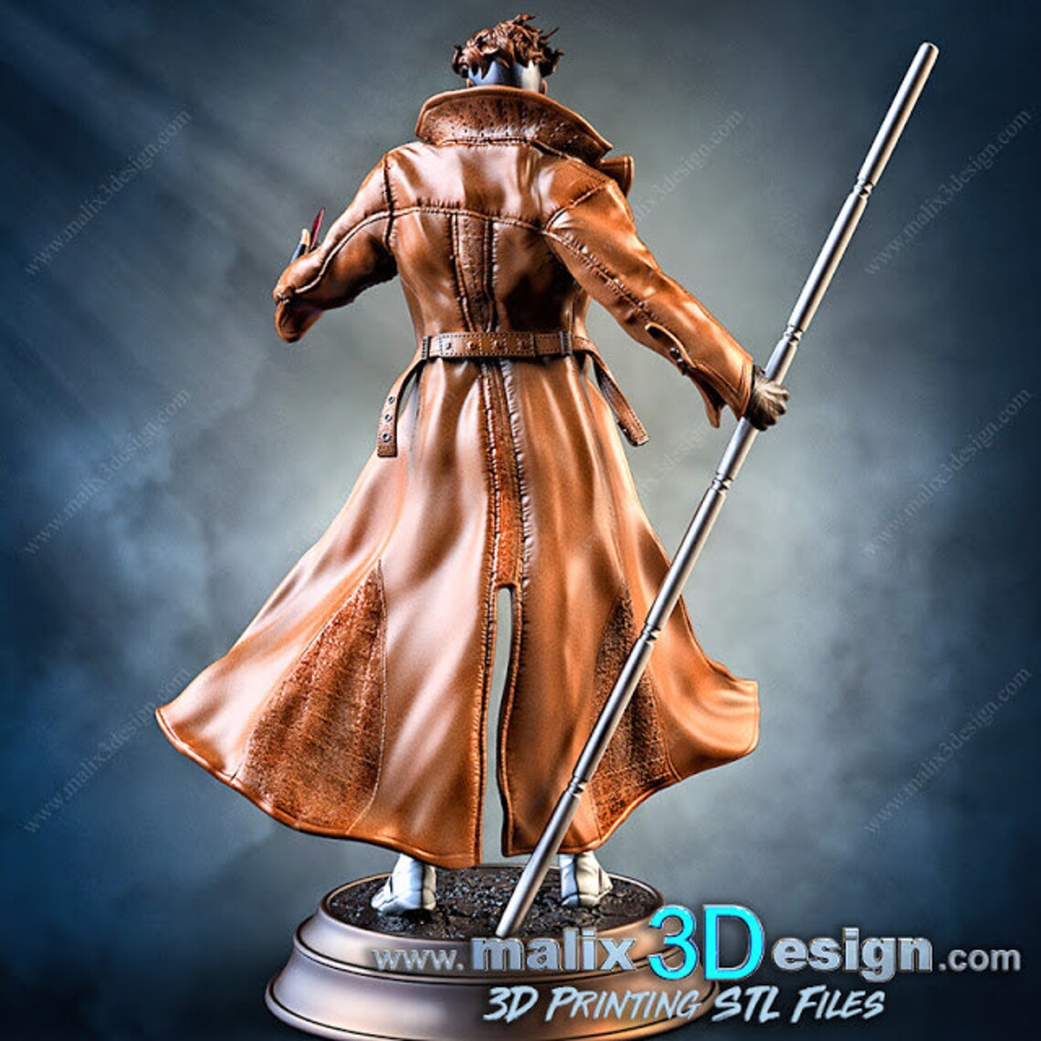 X-MEN Gambit From Sanix/malix3design 3D Printed Model - Etsy