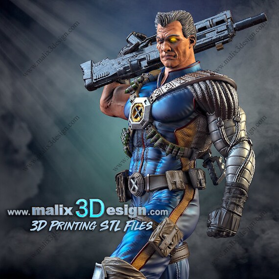 X-MEN Cable From Sanix/malix3design 3D Printed Model - Etsy
