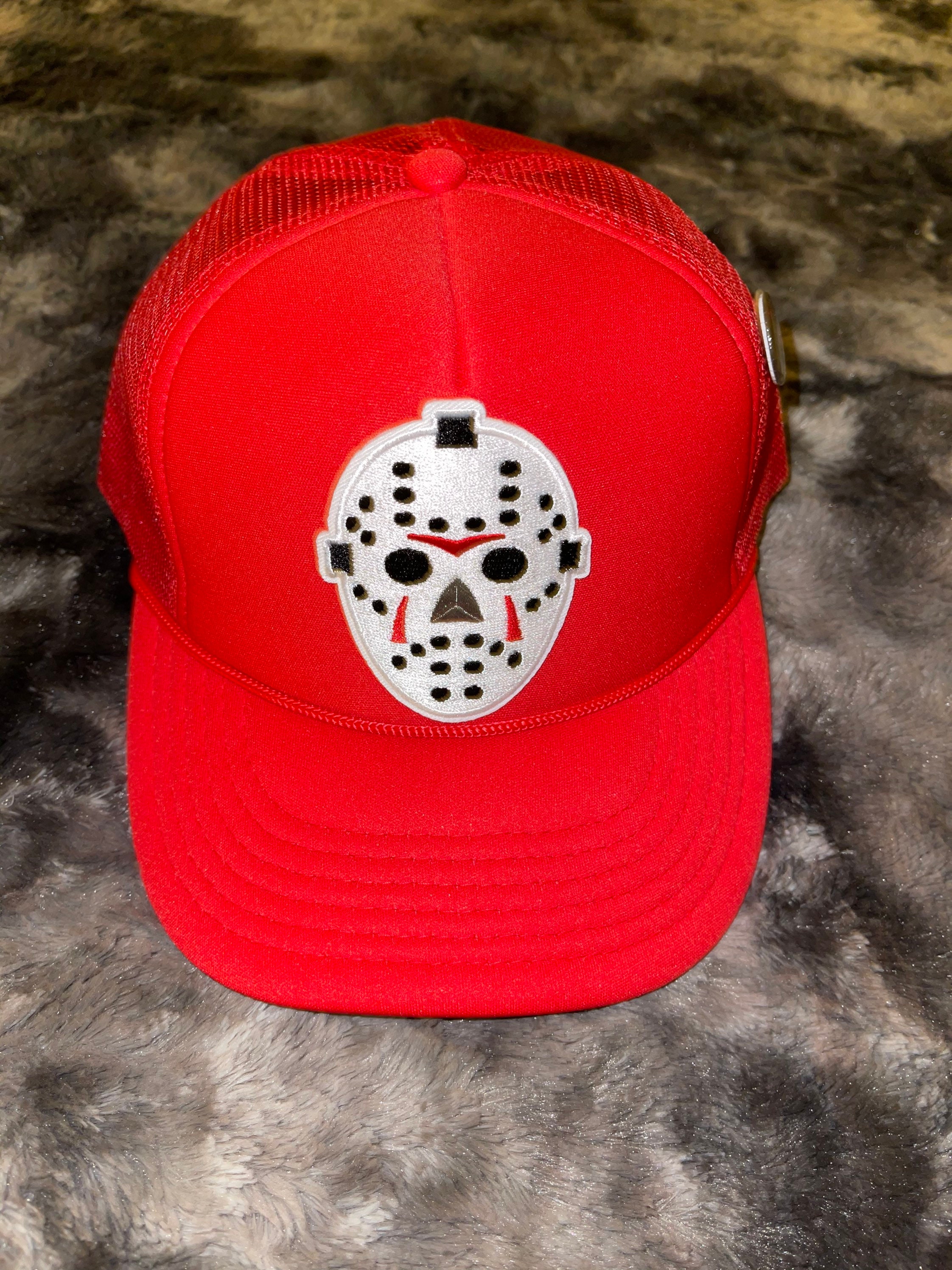 Friday the 13th Jason Voorhees trucker hat | Etsy
