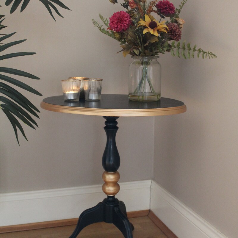 Upcycled Side Table - Etsy UK