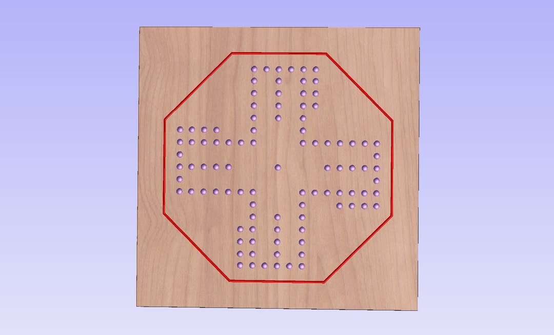 4 Player Wahoo Game Board - Etsy