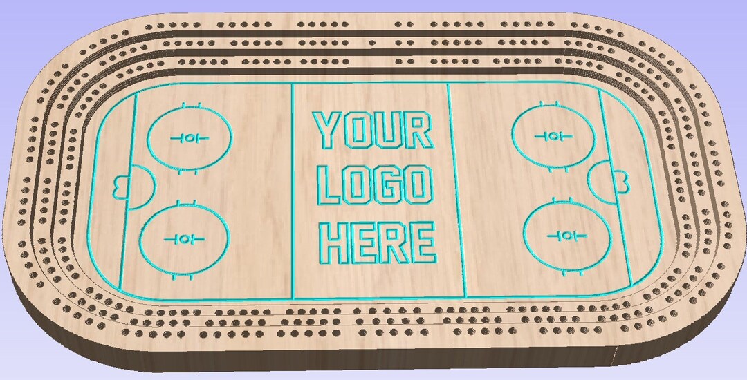 3 Tier Hockey Crib Board CNC Digital Template - Etsy