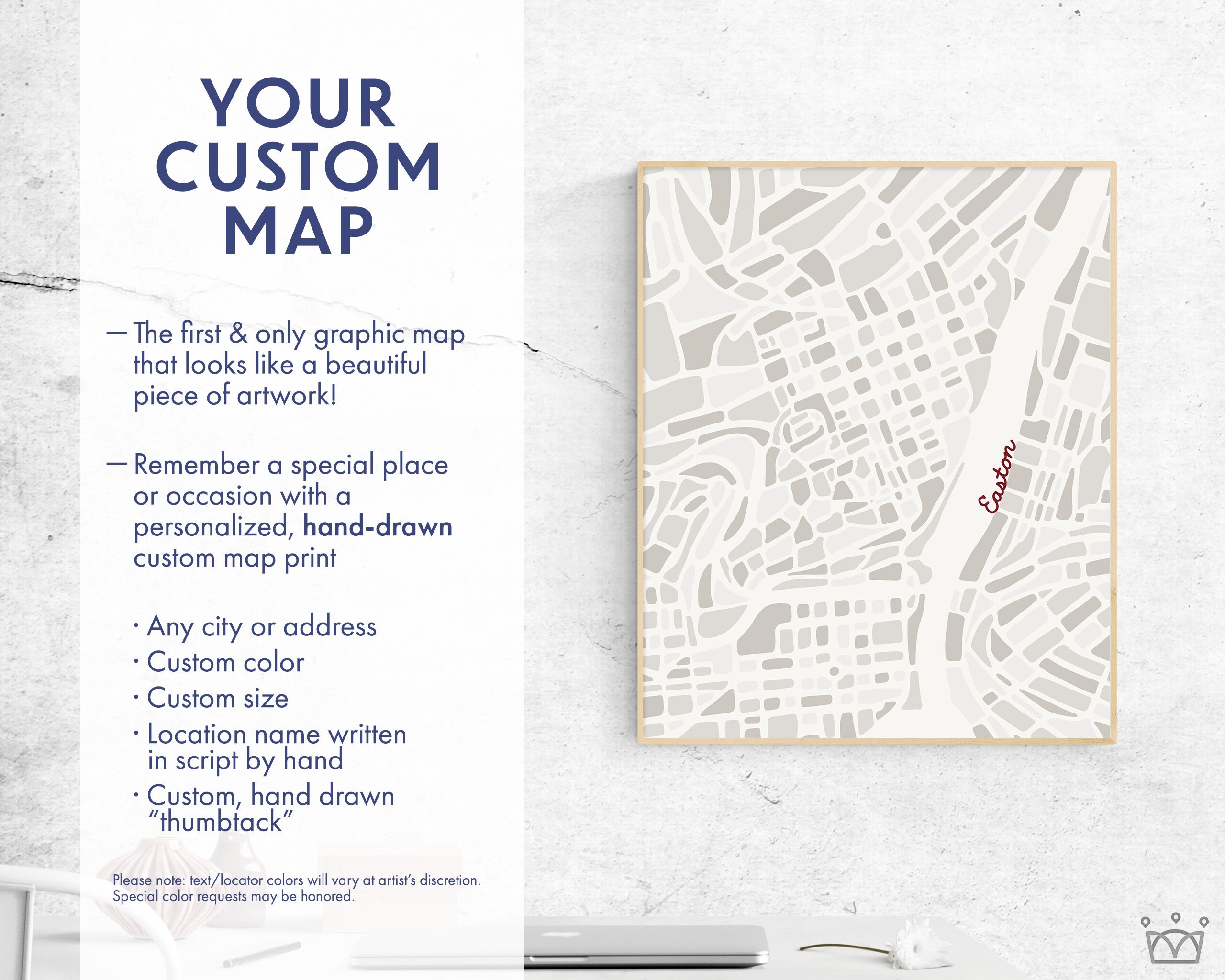 Lafayette College Map