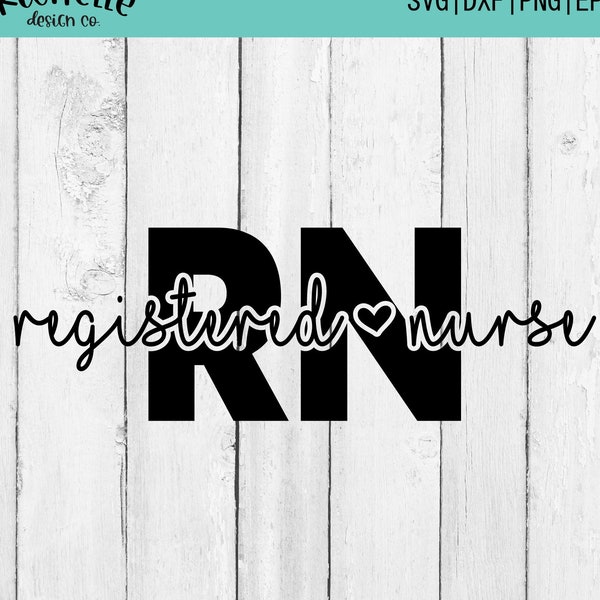 Rn Svg - Etsy