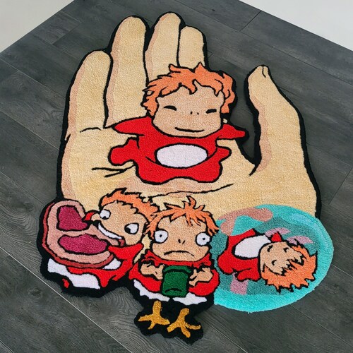 Anime Tufted Rug - Etsy