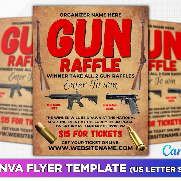 Raffle Flyer - Etsy