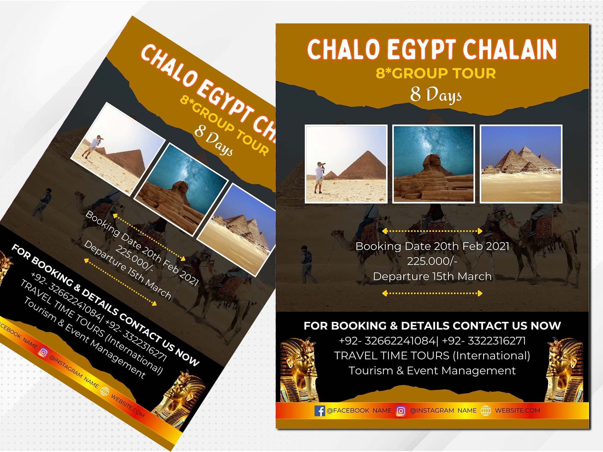 Group Trip Flyer Canva Template US Letter Size Travel - Etsy