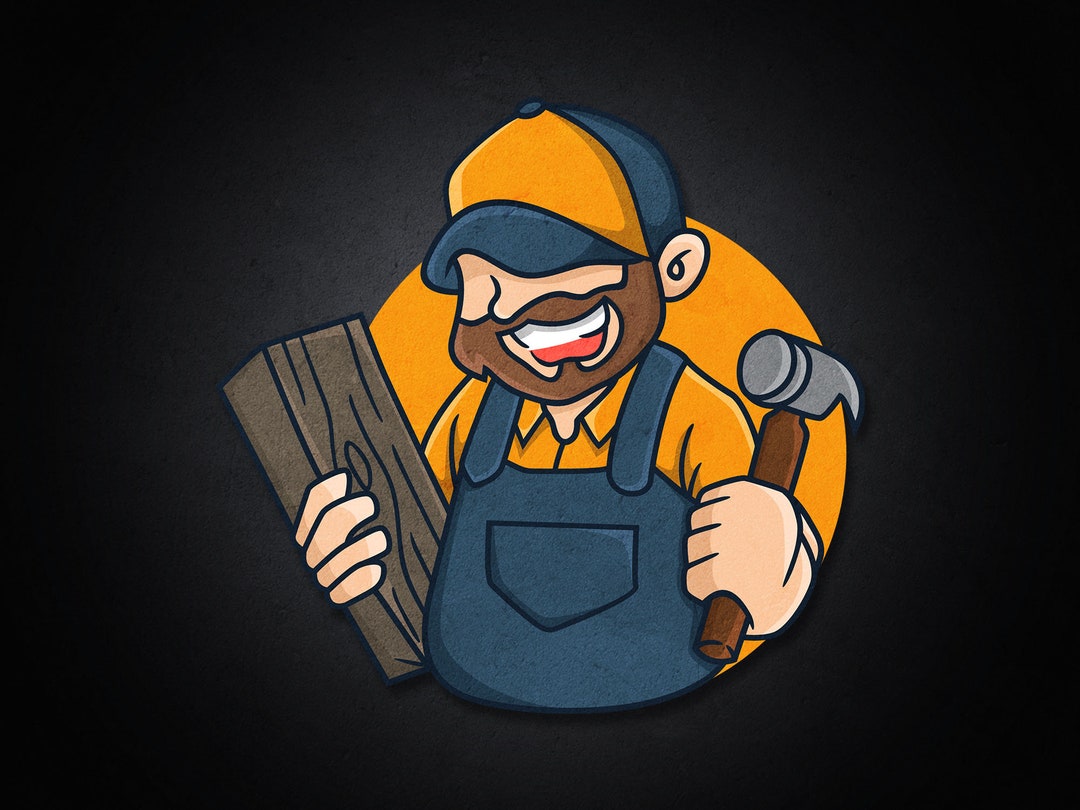 Custom Carpenter Logo Design Service: Elevate Your Carpenter Logo Brand ...