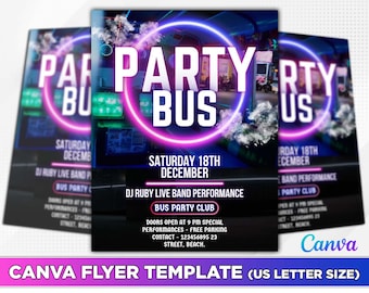 90s Hip Hop Party Flyer Template Digital Download Canva Design - Etsy