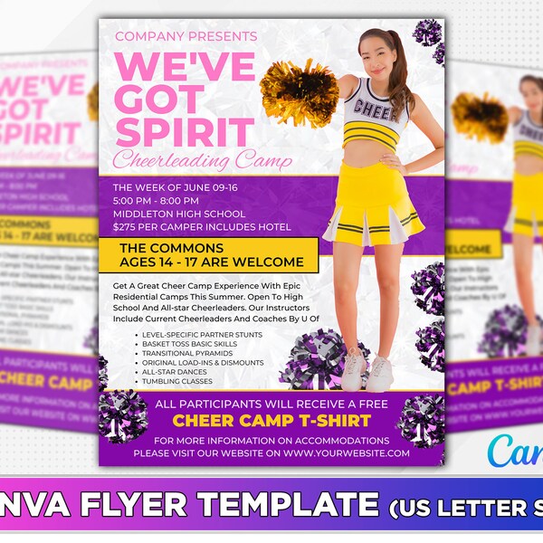 Spirit Week Template - Etsy