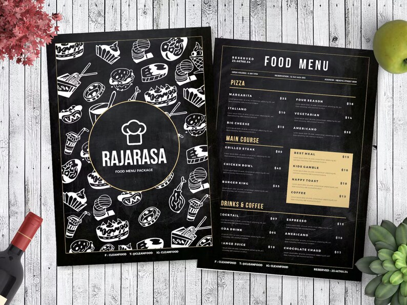 Custom Menu Design for Your Business, Restaurant, Cafe or Food Truck ...